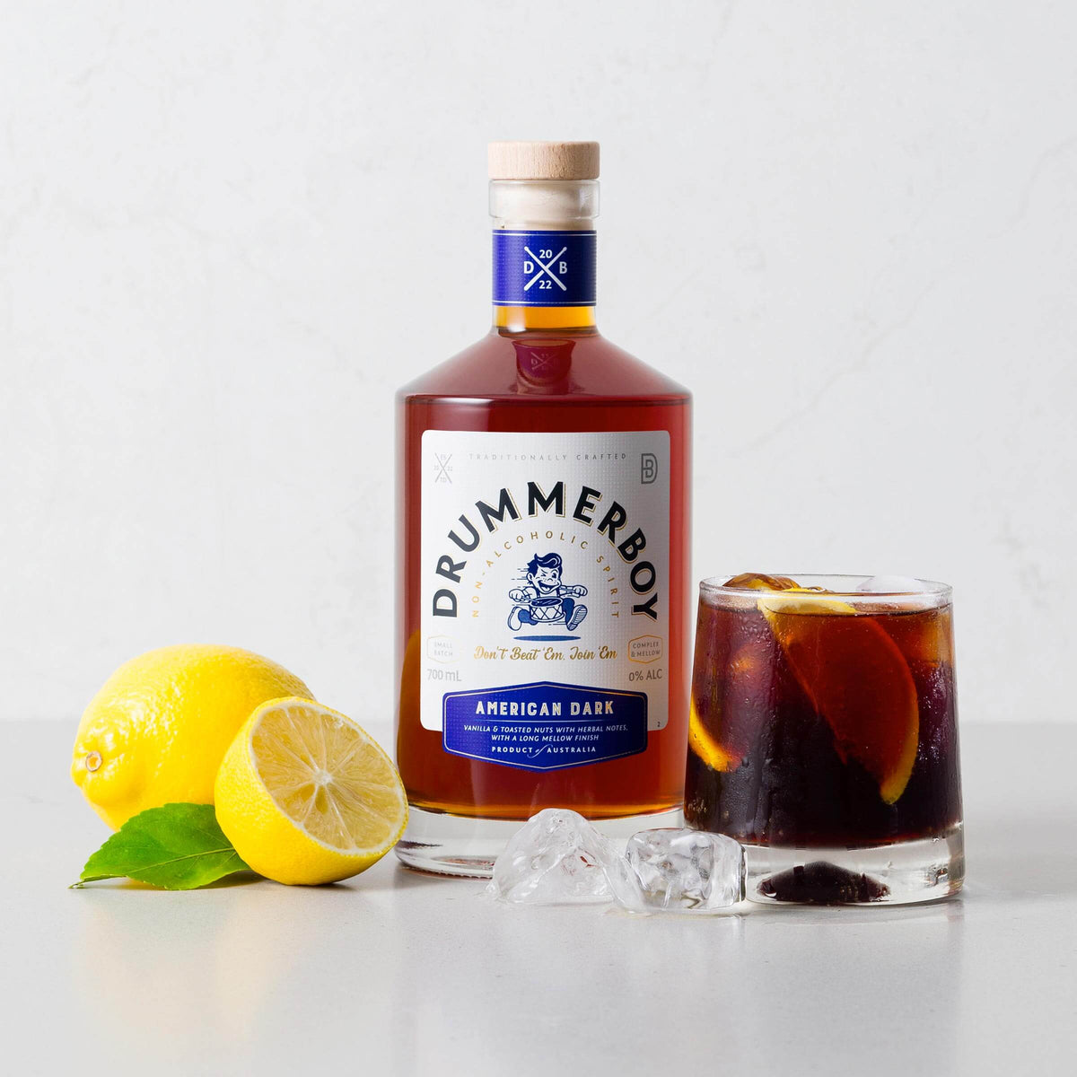 DB & Coke | Non Alcoholic Bourbon Mocktail - Drummerboy