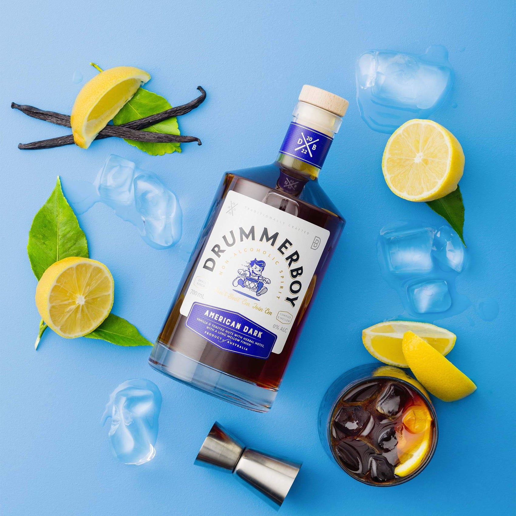 American Dark Non Alcoholic Whiskey - Drummerboy